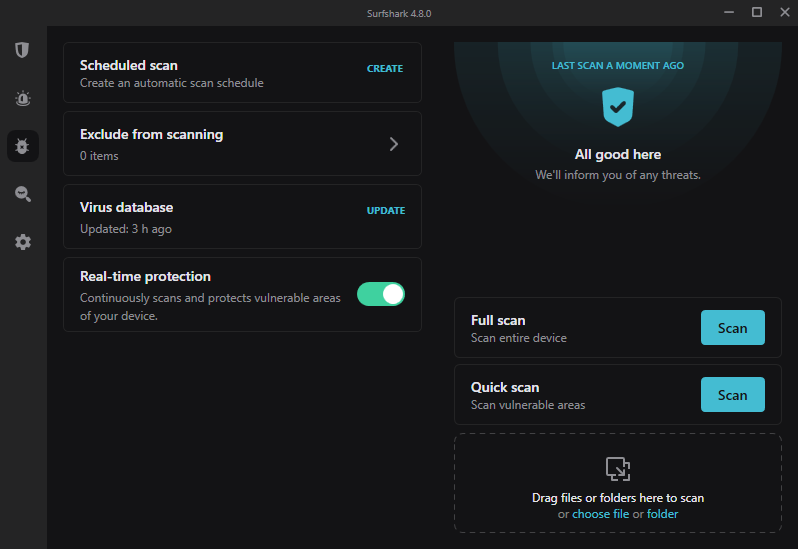 Surfshark Antivirus - VPN ir antivirusinė programa viename | VPNgidas